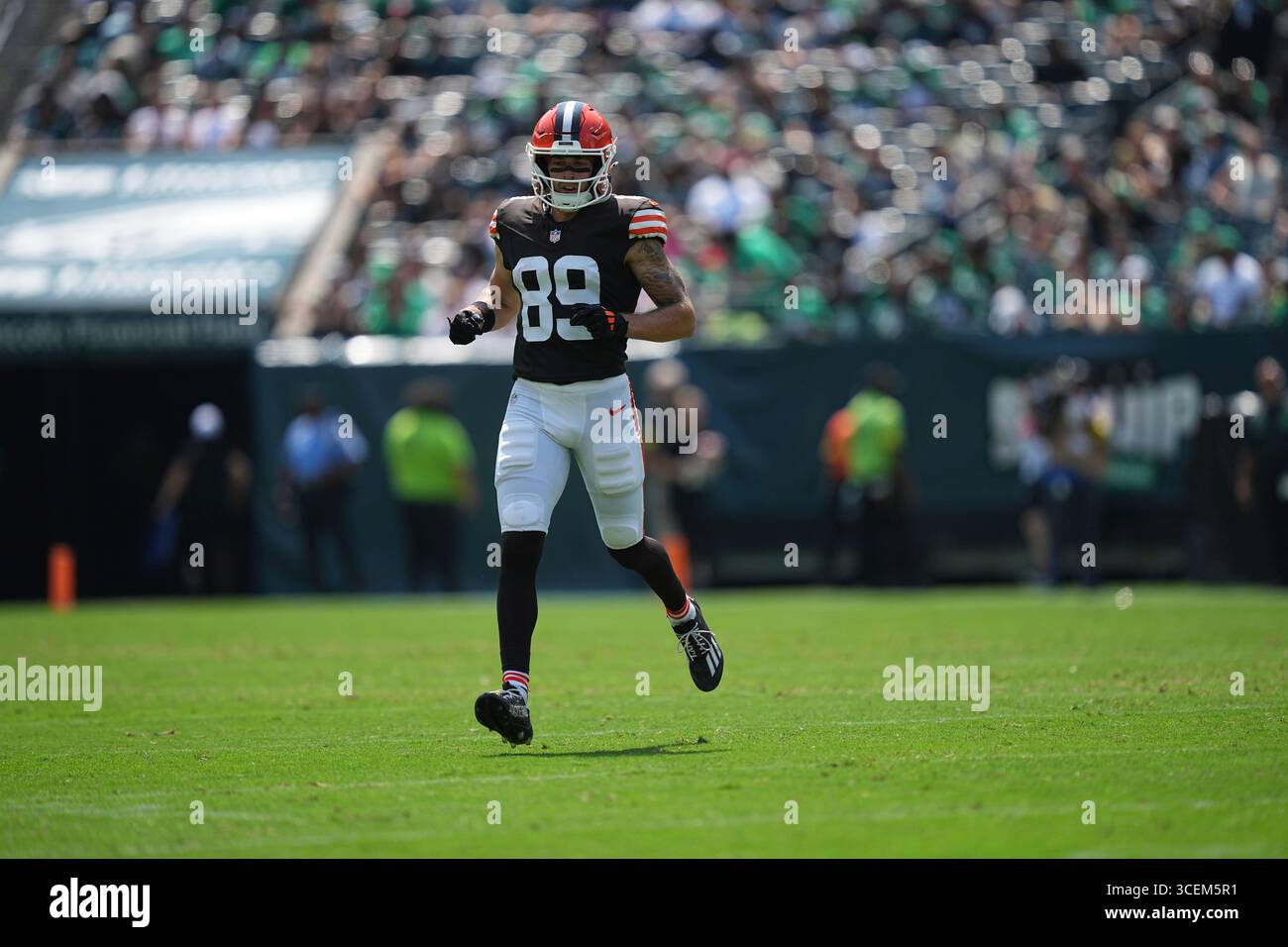 Cleveland Browns wide receiver Kaden Davis in action during an NFL ...