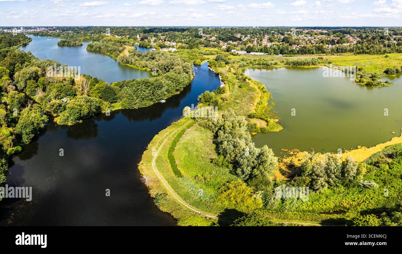 River yare aerial hi-res stock photography and images - Alamy
