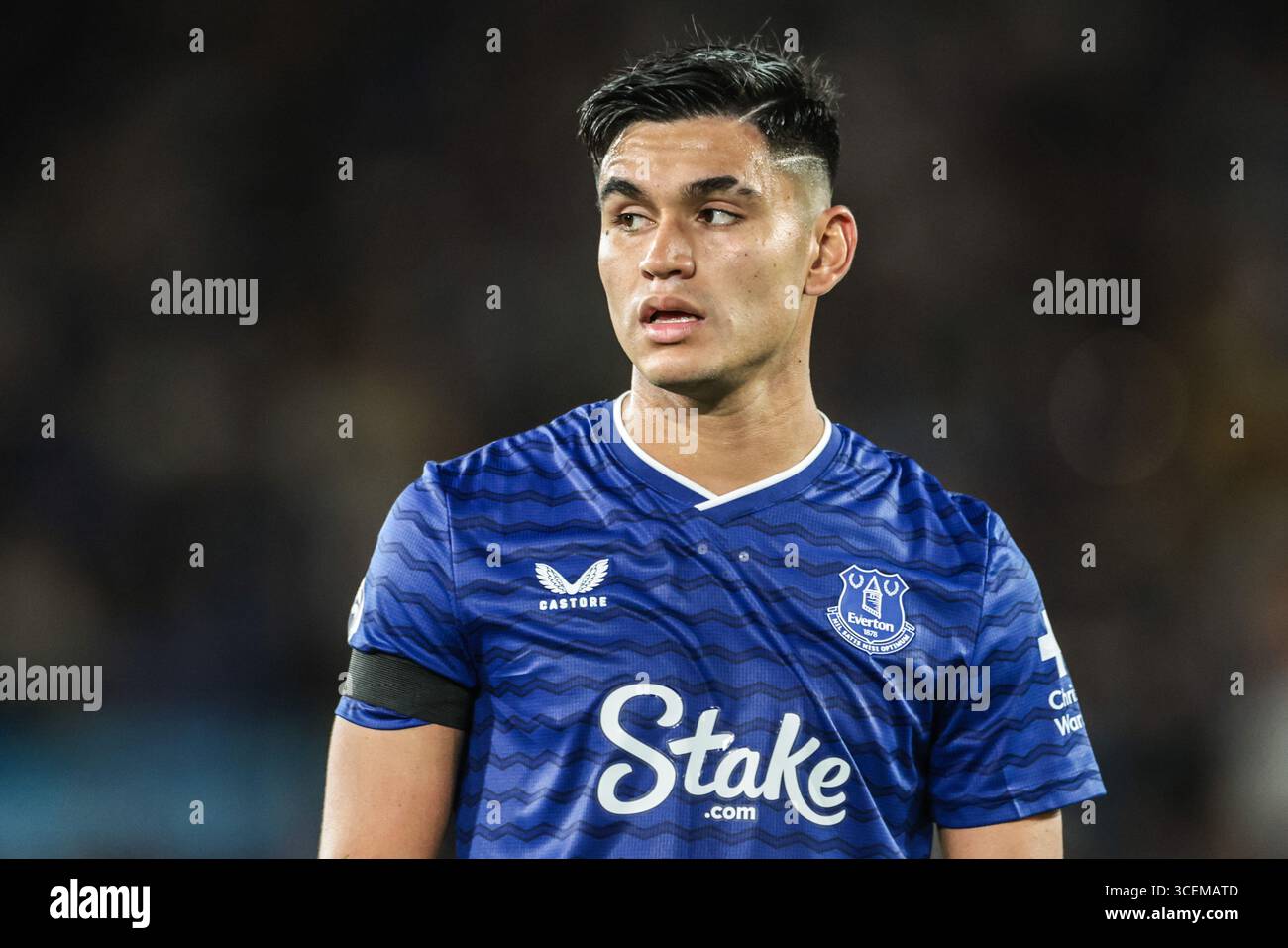Carlos Alcaraz of Everton during the Premier League match Leeds United ...