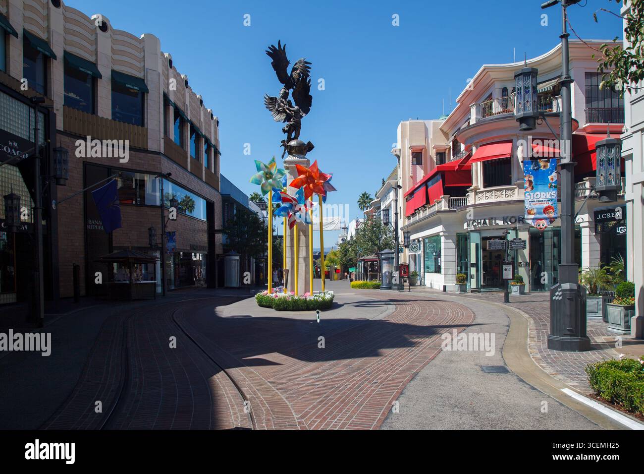 The Stores of The Grove open shopping mall in Los Angeles, CA, United ...