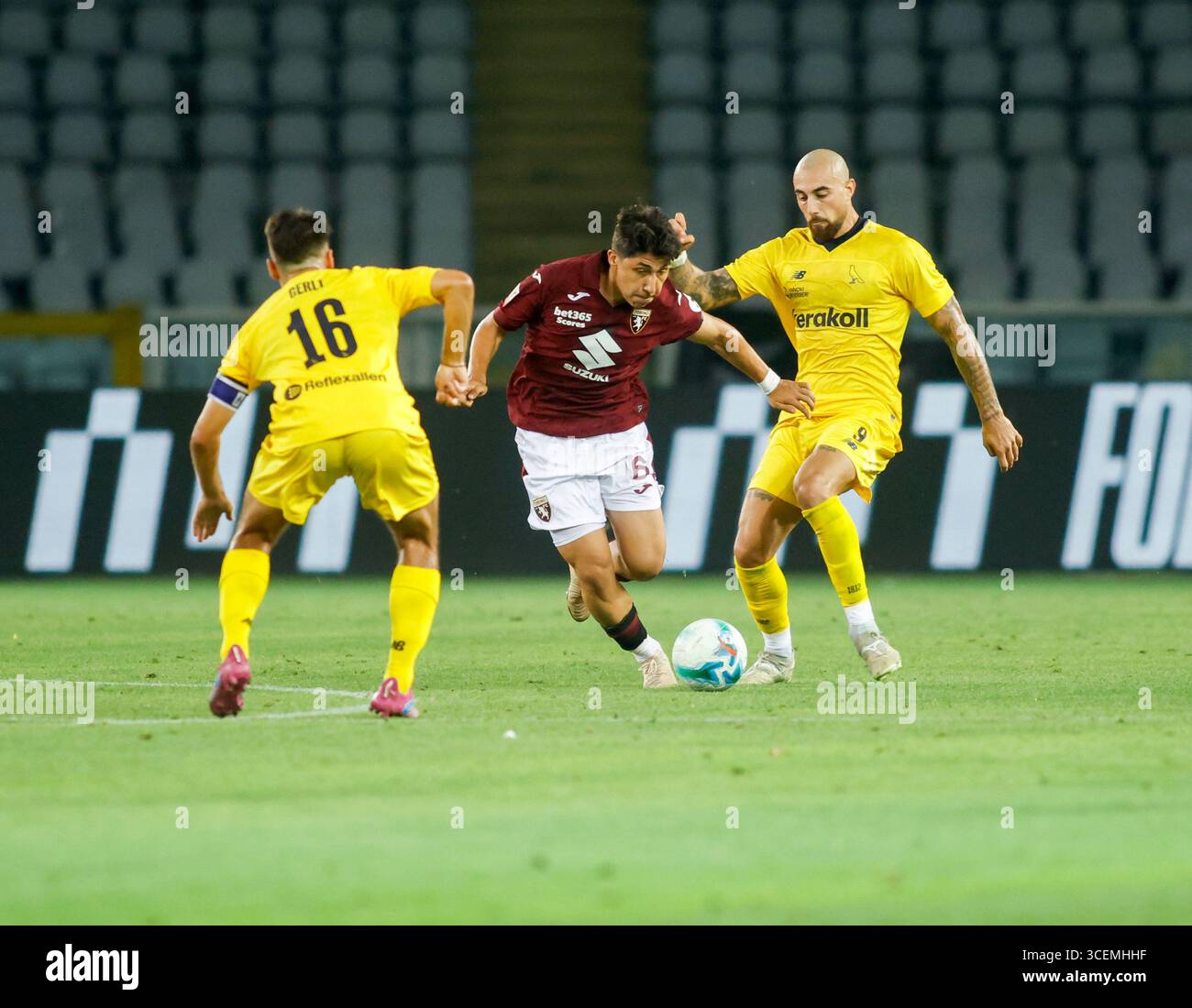 Emirhan Ilkhan of Torino FC during the Coppa Italia, 2025/26 season ...