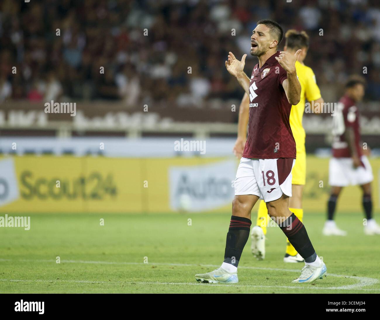 Giovanni Simeone of Torino FC during the Coppa Italia, 2025/26 season ...
