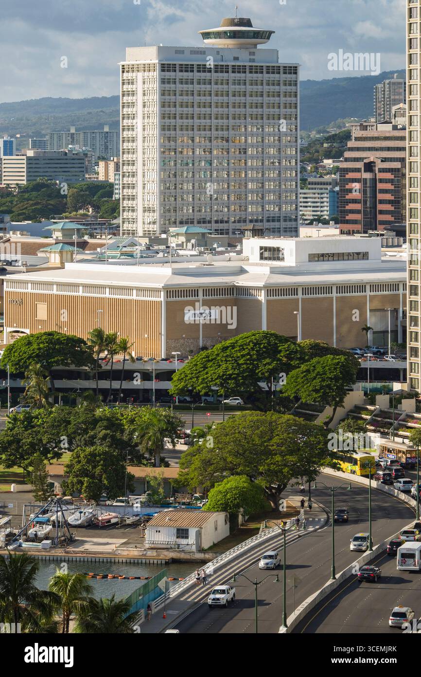 Macy’s building in Ala Moana Shopping Center, Honolulu, Oahu, Hawaii ...