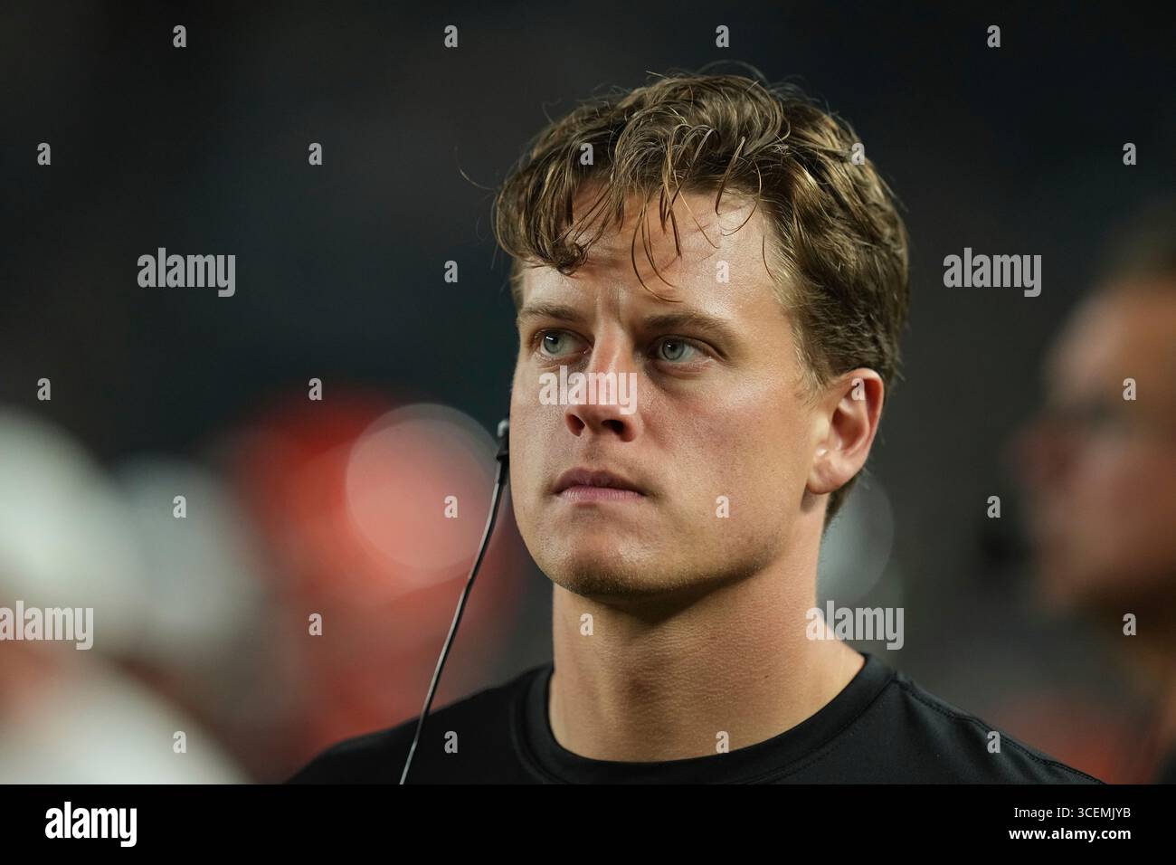 Cincinnati Bengals quarterback Joe Burrow in action during an NFL ...