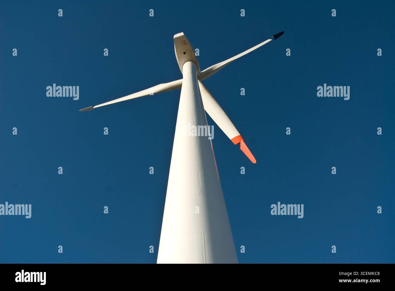 Wind towers in Lebu, Concepcion Chile Stock Photo - Alamy