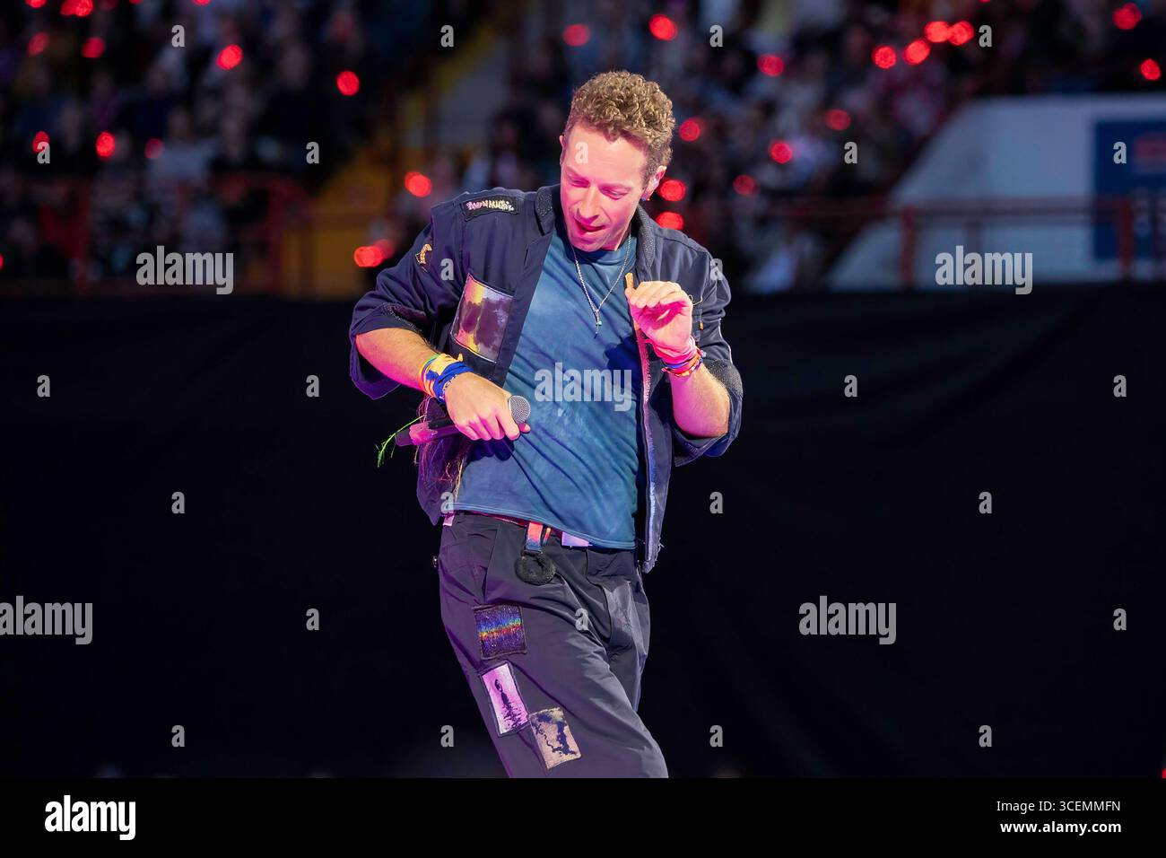 Hull, England, 18th August, 2025. Coldplay playing the first of two ...