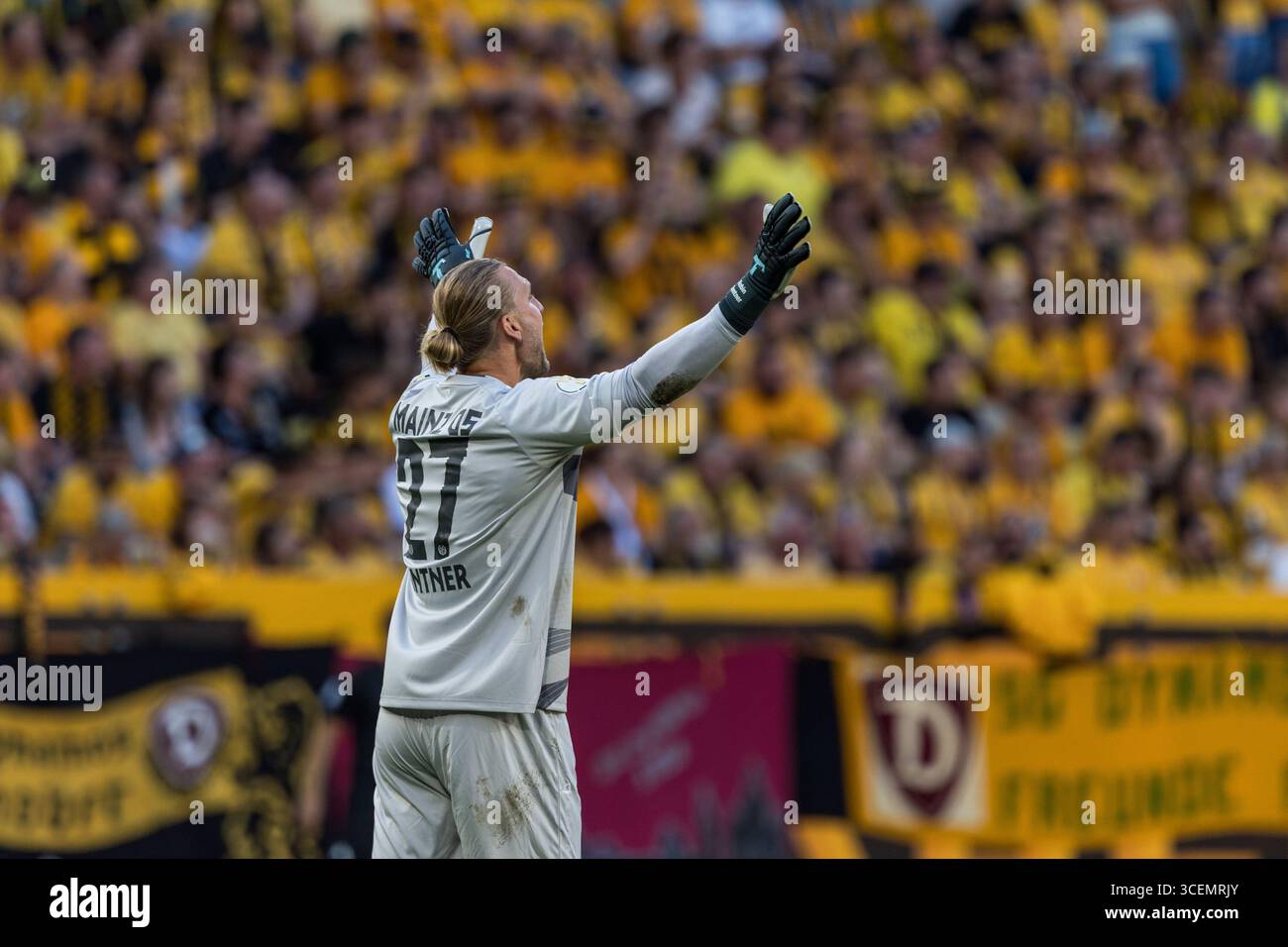18.08.2025, Rudolf-Harbig-Stadion, Dresden, GER, DFB-Pokal, 1. Runde ...