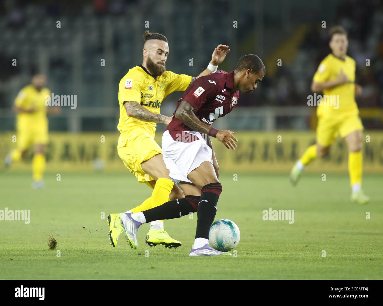 Cyril Ngonge of Torino FC during the Coppa Italia, 2025/26 season ...