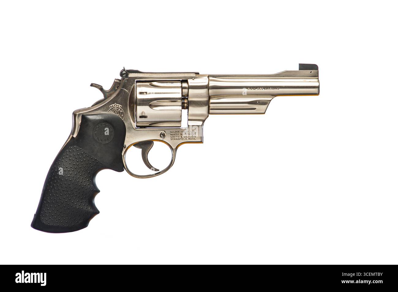 Smith & Wesson Model 27, N Frame, 5 inch barrel revolver pistol firearm ...