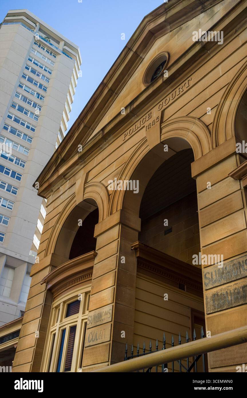 Historic Police Court building that is now the Justice and Police ...