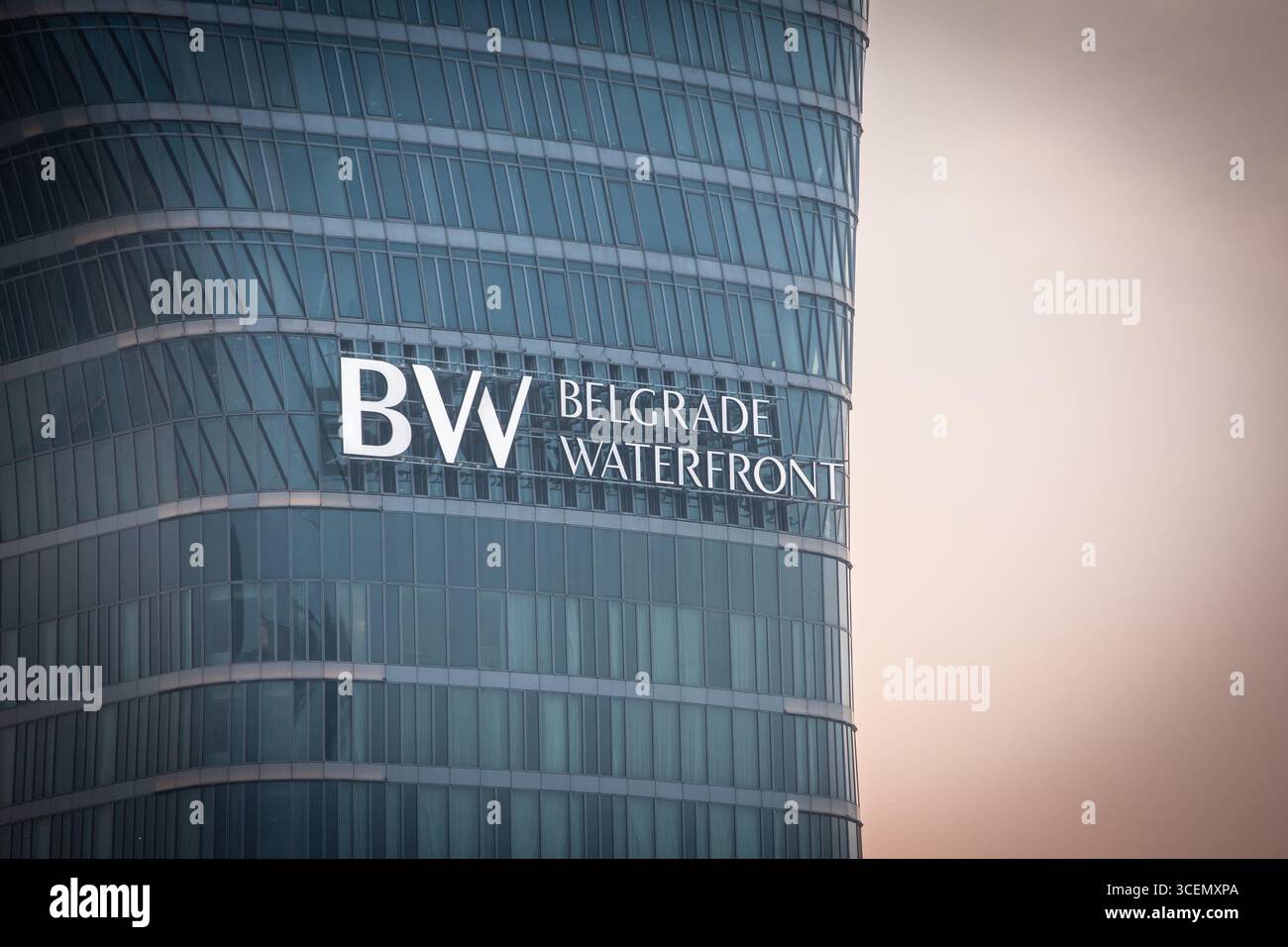 Belgrade waterfront logo hi-res stock photography and images - Alamy