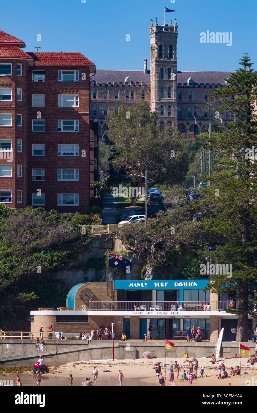 Manly Surf Pavilion on Manly Beach, Manly, New South Wales, Australia ...