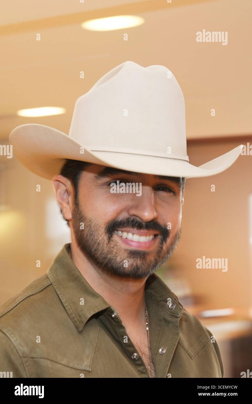 Mexican singer Joss Favela poses for a photo in Mexico City, Monday ...