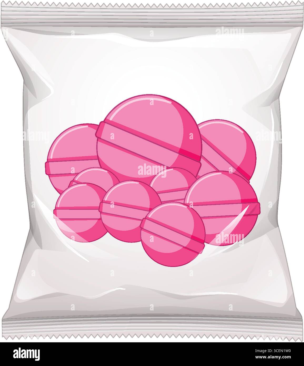 Clear plastic bag tablet Stock Vector Images - Alamy