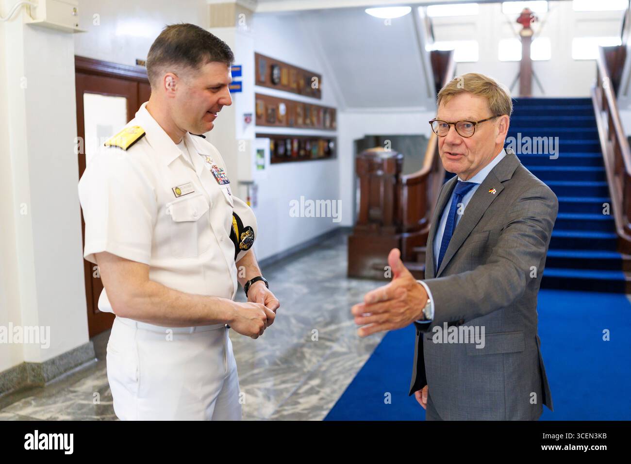 Johann Wadephul (CDU), Federal Foreign Minister, visits the U.S. 7th ...