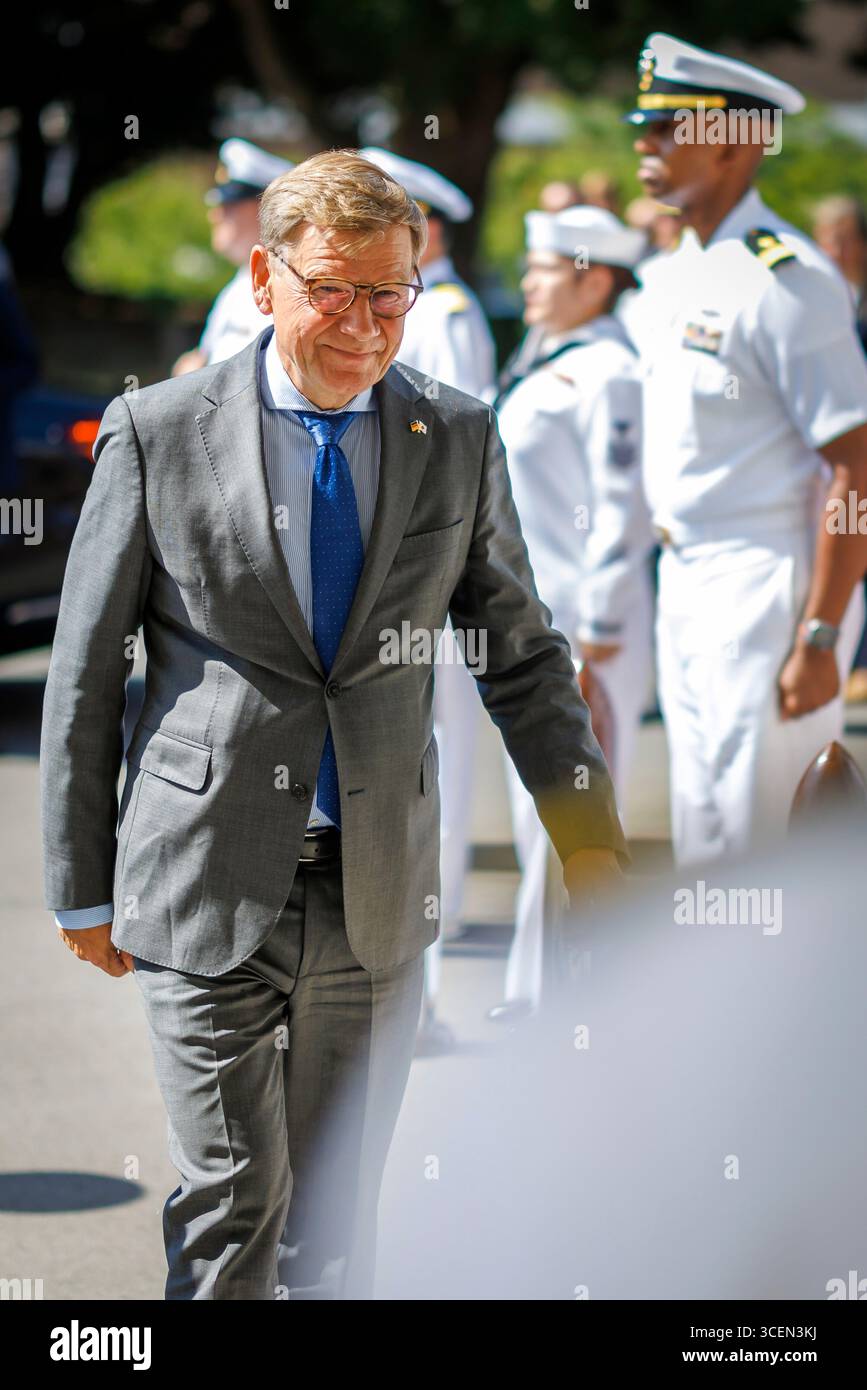 Johann Wadephul (CDU), Federal Foreign Minister, visits the U.S. 7th ...