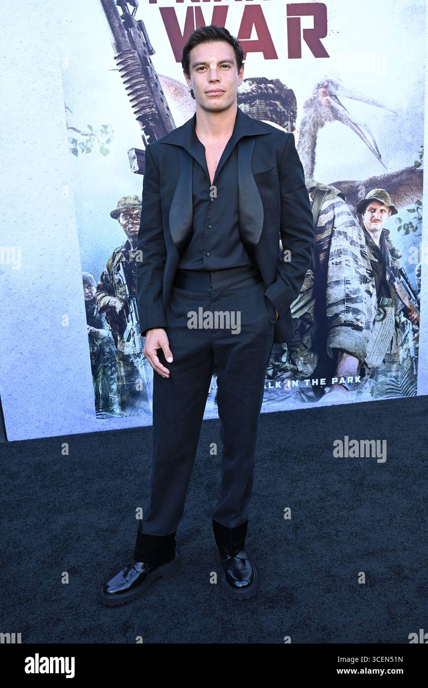 Carlos Sanson JR. arriving to the ‘Primitive War’ Los Angeles Premiere ...