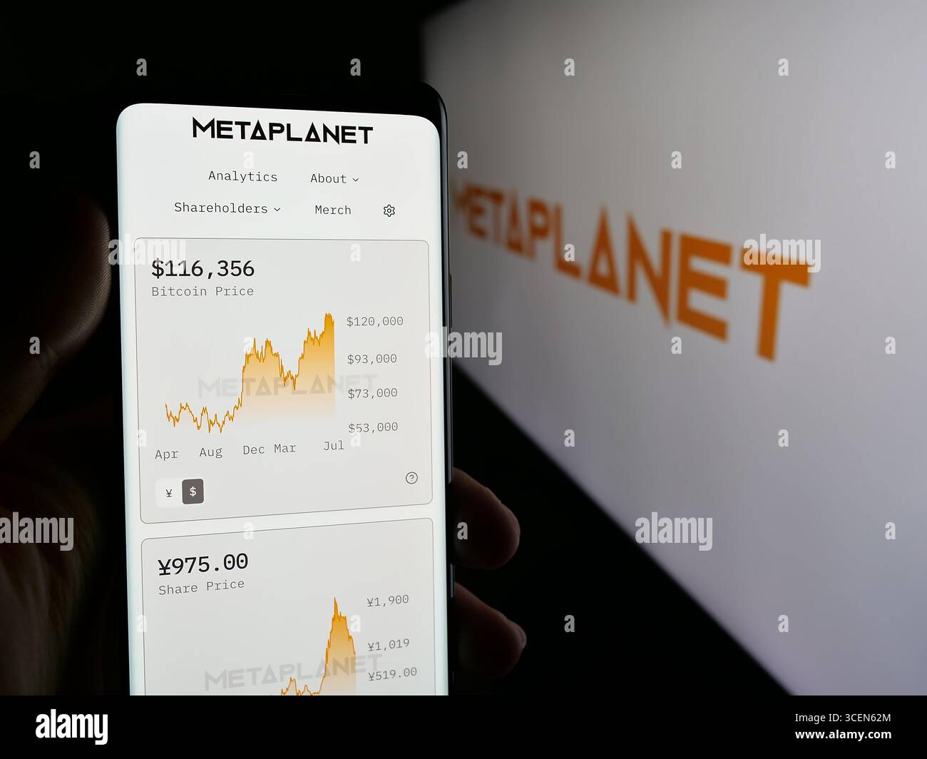 Metaplanet bitcoin hi-res stock photography and images - Alamy