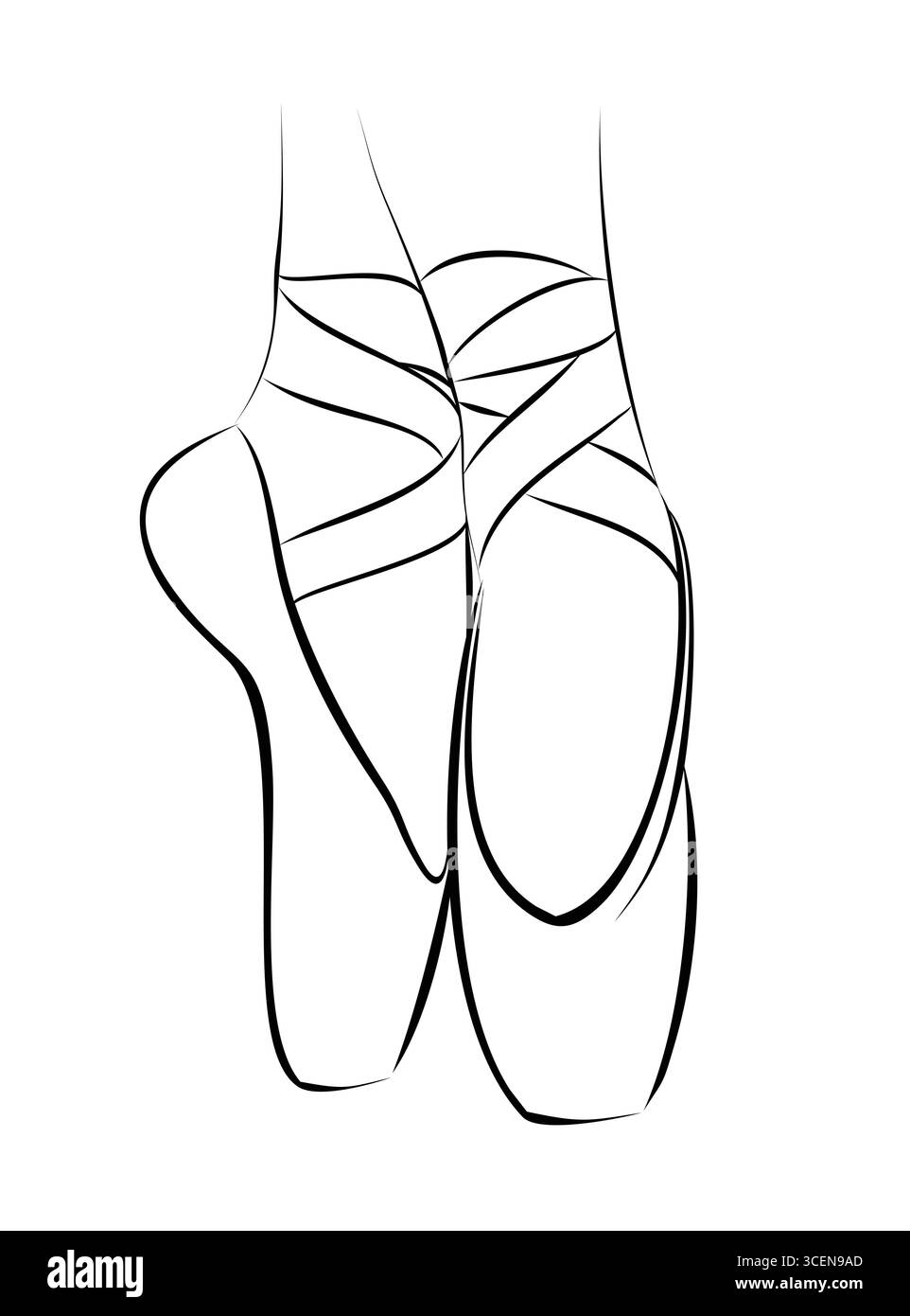 Ballet symbol Black and White Stock Photos & Images - Alamy