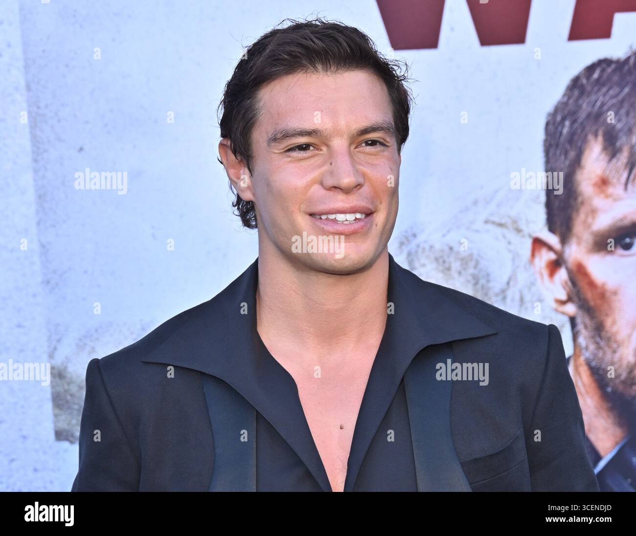 Los Angeles, USA. 16, August, 2025. Pictured left to right, Carlos ...