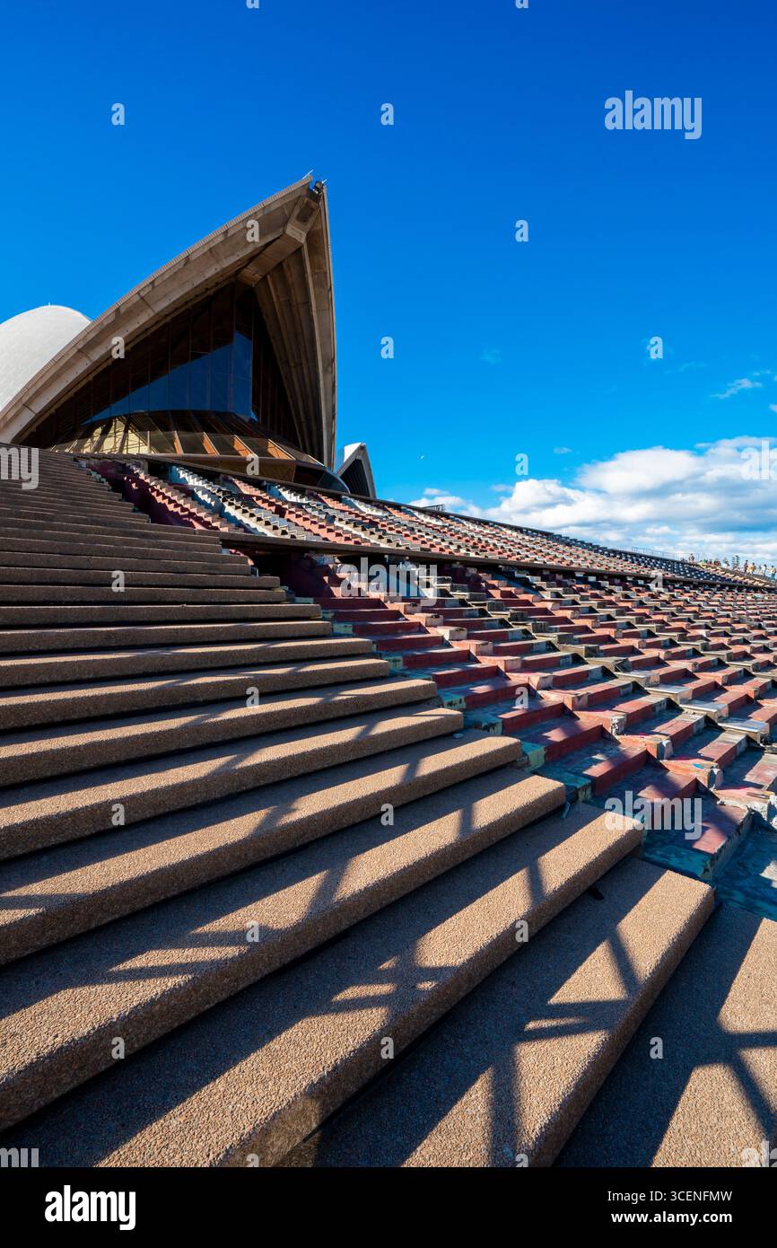 July 2025 Sydney: The famous steps of the Sydney Opera House known as ...