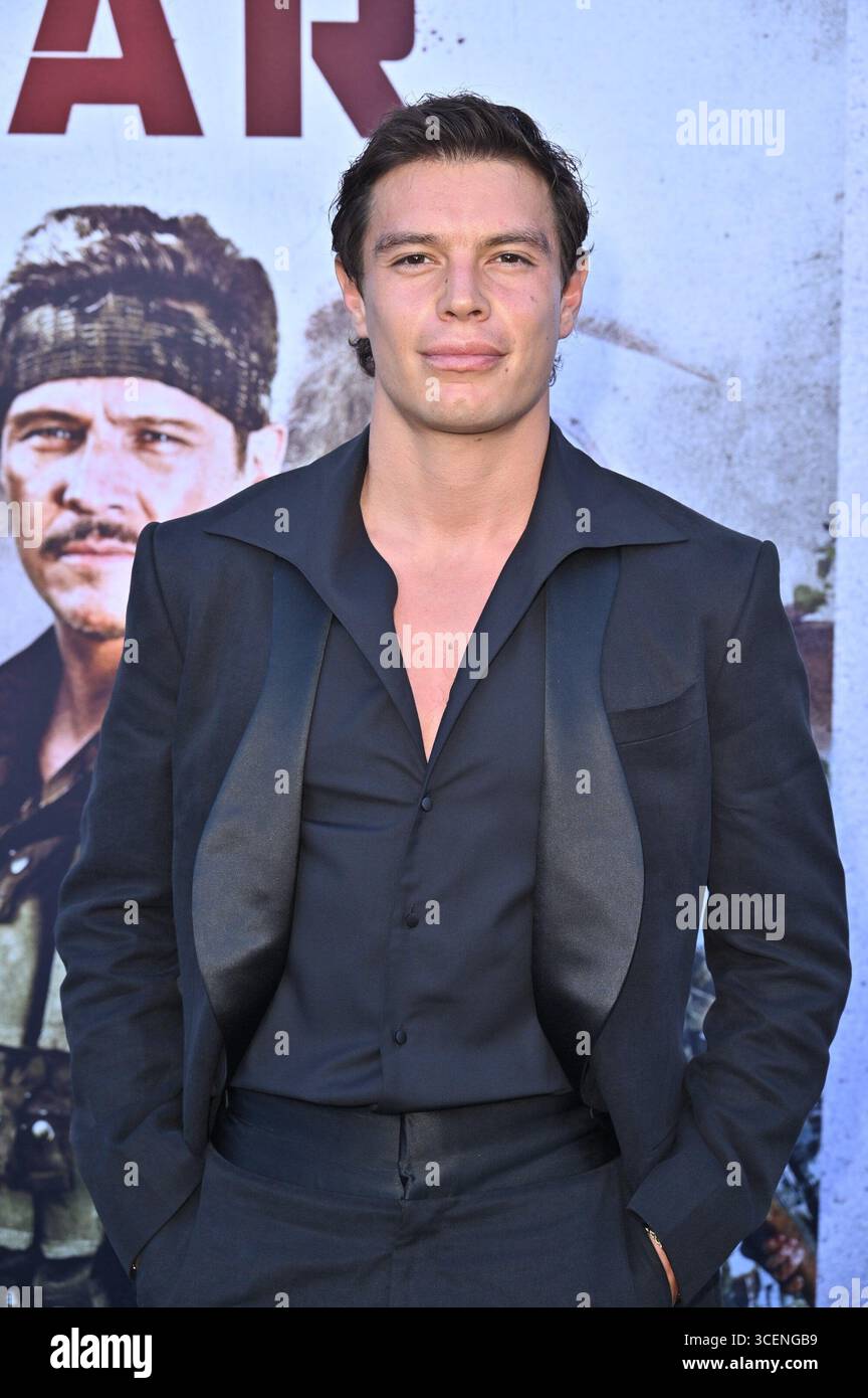 Ca. 18th Aug, 2025. Carlos Sanson Jr at arrivals for PRIMITIVE WAR ...