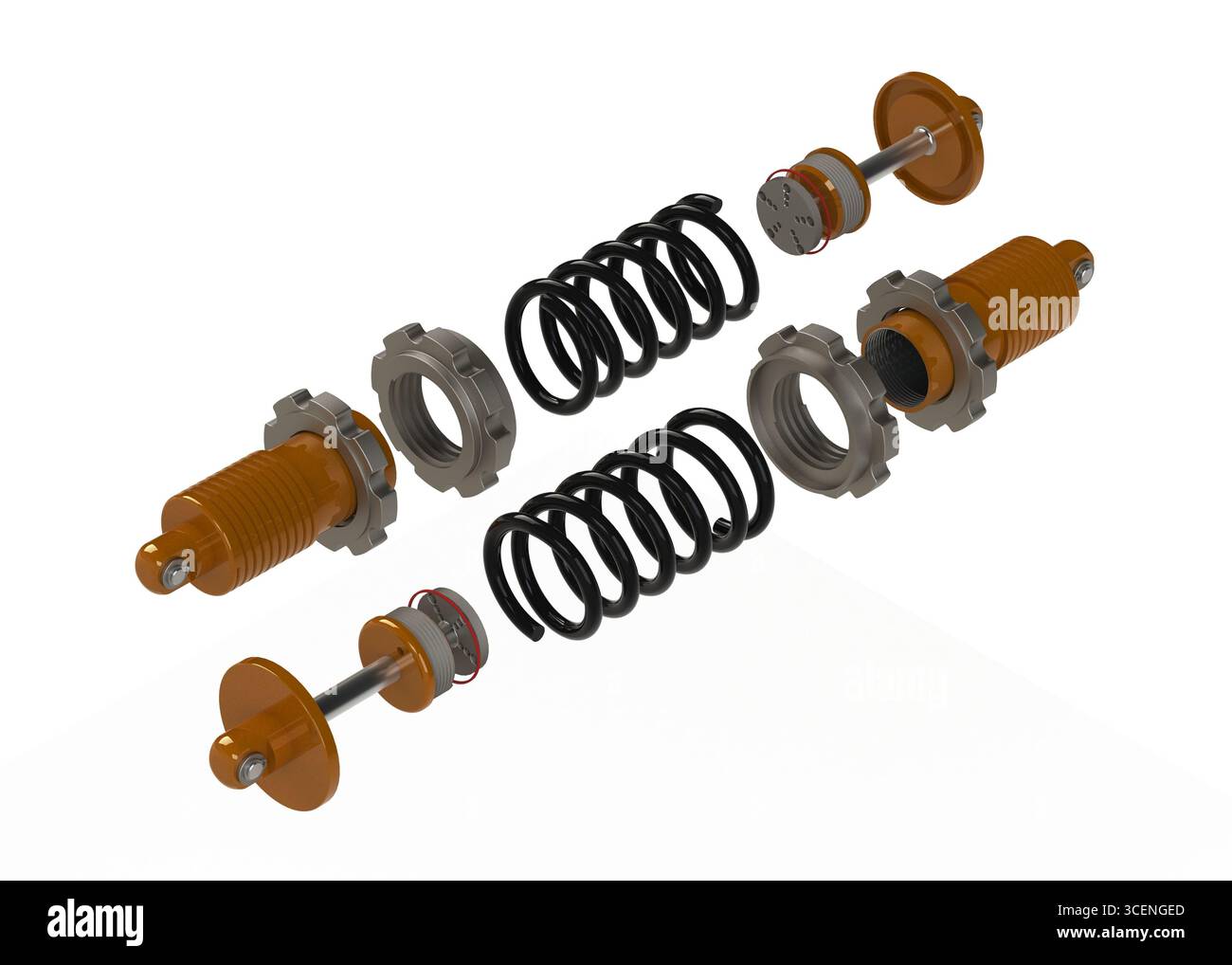 Car shock absorber for automotive industry Stock Photo - Alamy