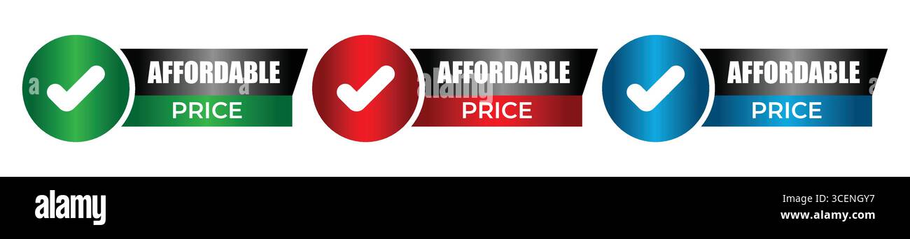 Affordable Price Vector Illustration Stock Vector Image & Art - Alamy