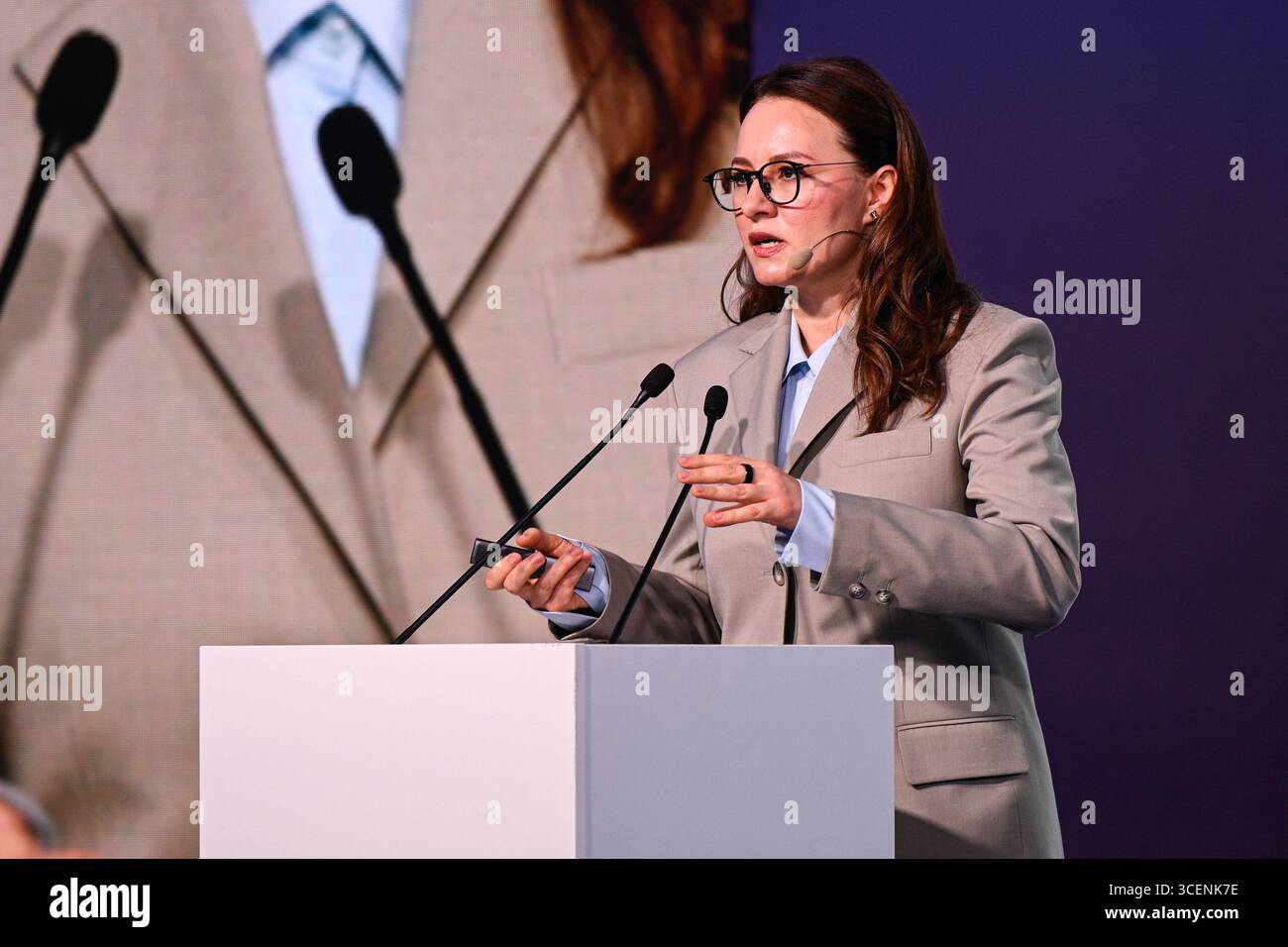 Prime Minister of Ukraine Yuliia Svyrydenko presents the Draft ...