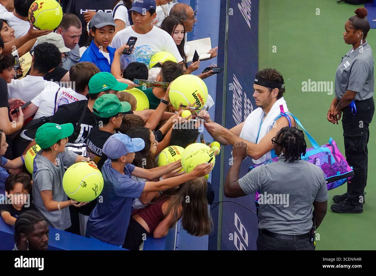 2025 us open fan week hi-res stock photography and images - Alamy