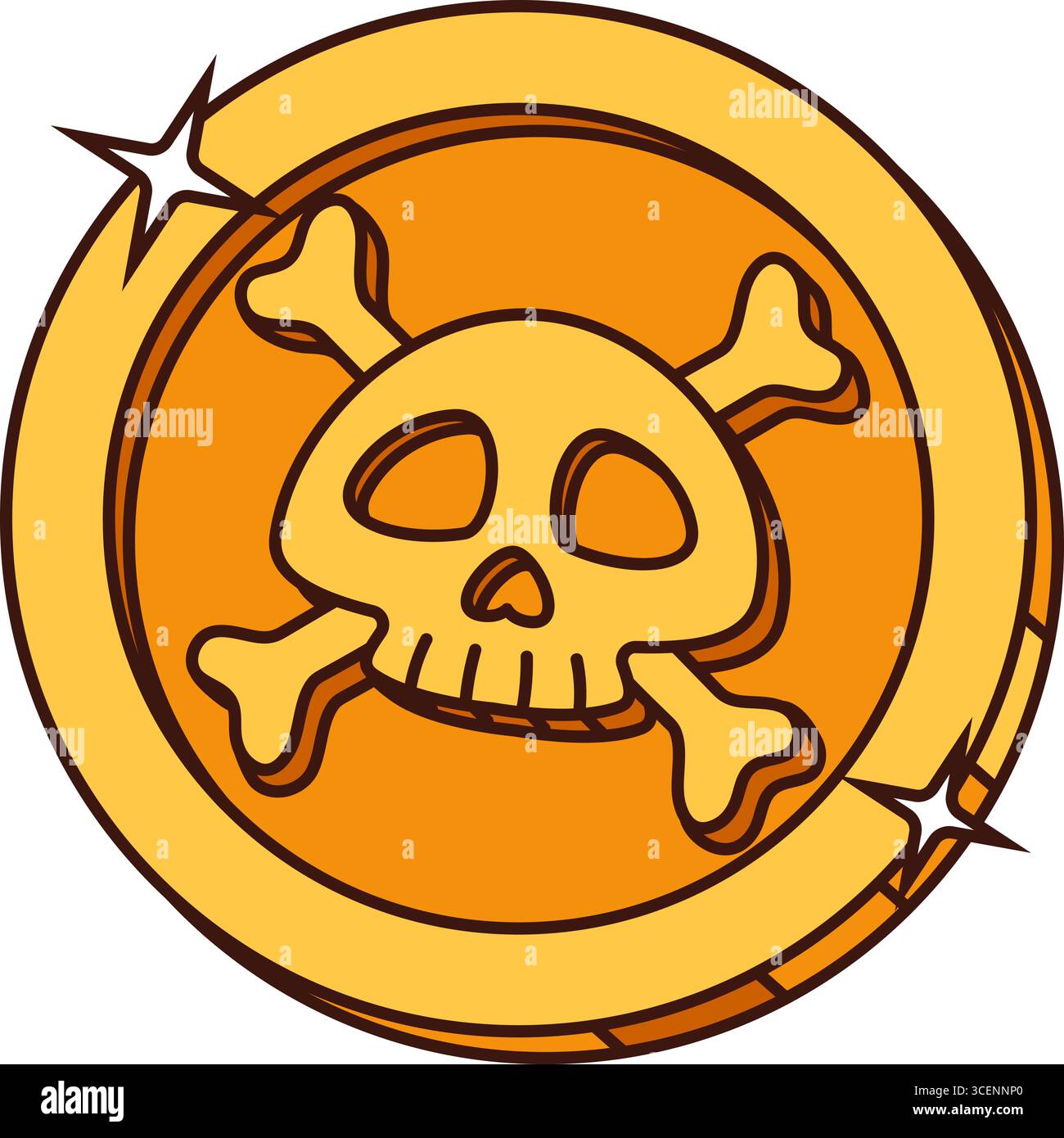 Gold doubloon hi-res stock photography and images - Alamy