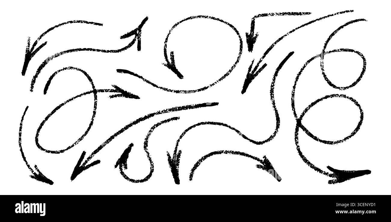 Crayon shapes Cut Out Stock Images & Pictures - Alamy