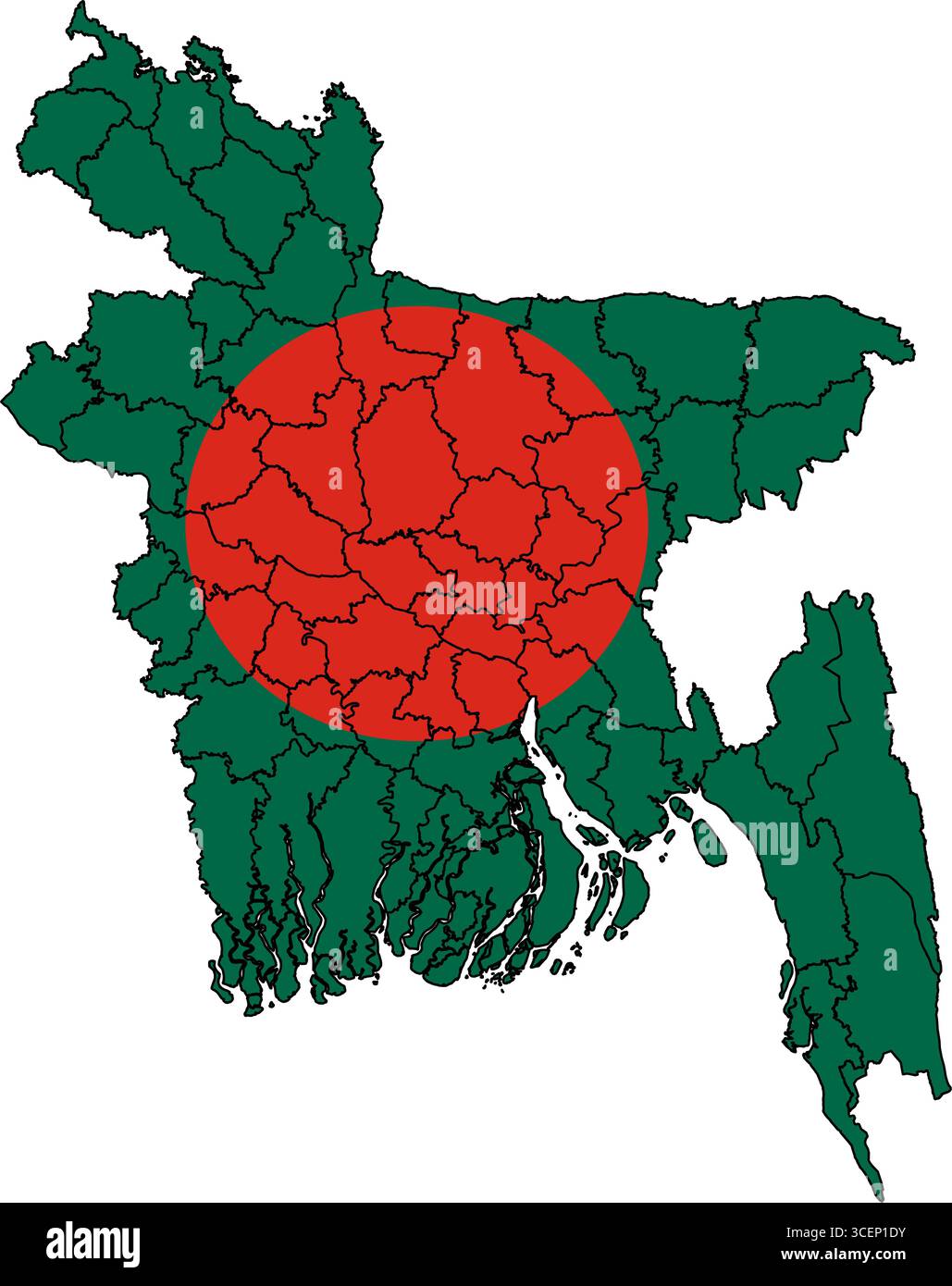 Chittagong bangladesh outline city hi-res stock photography and images ...