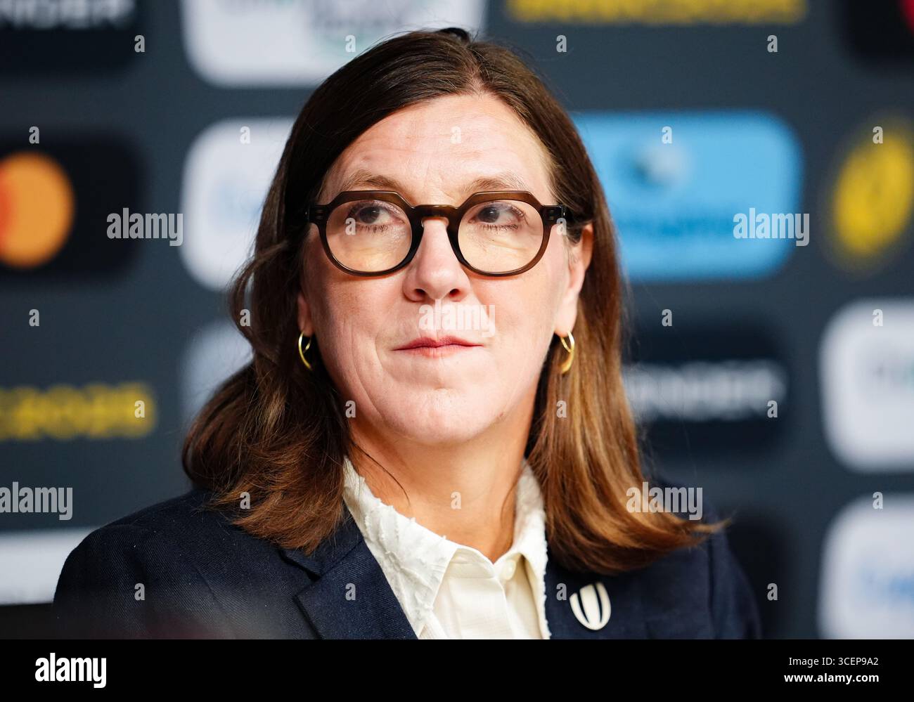 World Rugby Chief of Women's Rugby Sally Horrox during the Women's ...