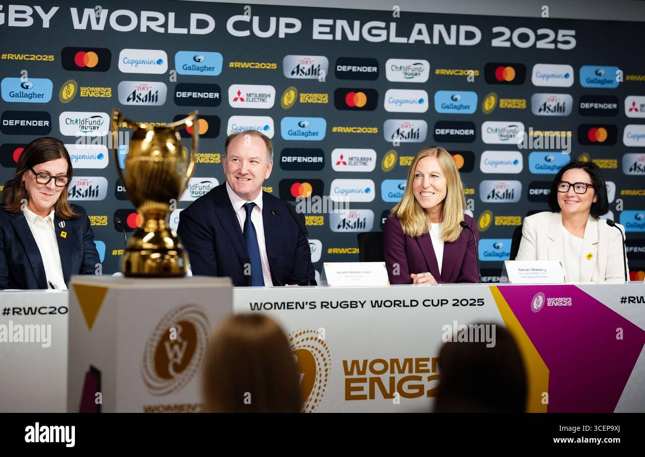 World Rugby Chief of Women's Rugby Sally Horrox, World Rugby Chair ...