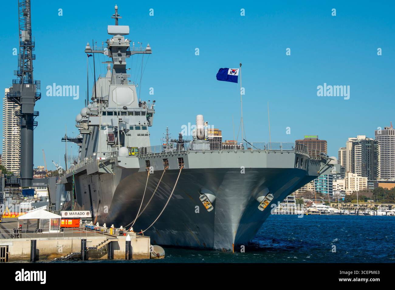 Dokdo-class amphibious assault ship ROKS Marado (LPH-6112) of the ...