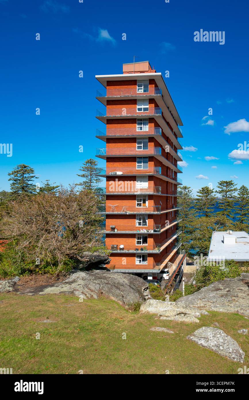 Elizabeth Towers on West Esplanade, Manly overlooking Sydney Harbour in ...