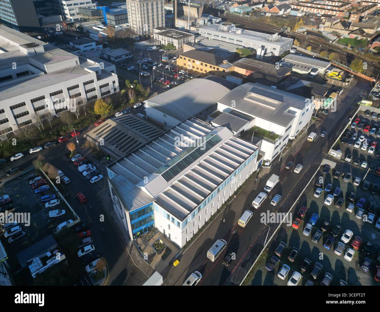 aerial view of Hull Royal infirmary Eye Hospital and Ophthalmology ...