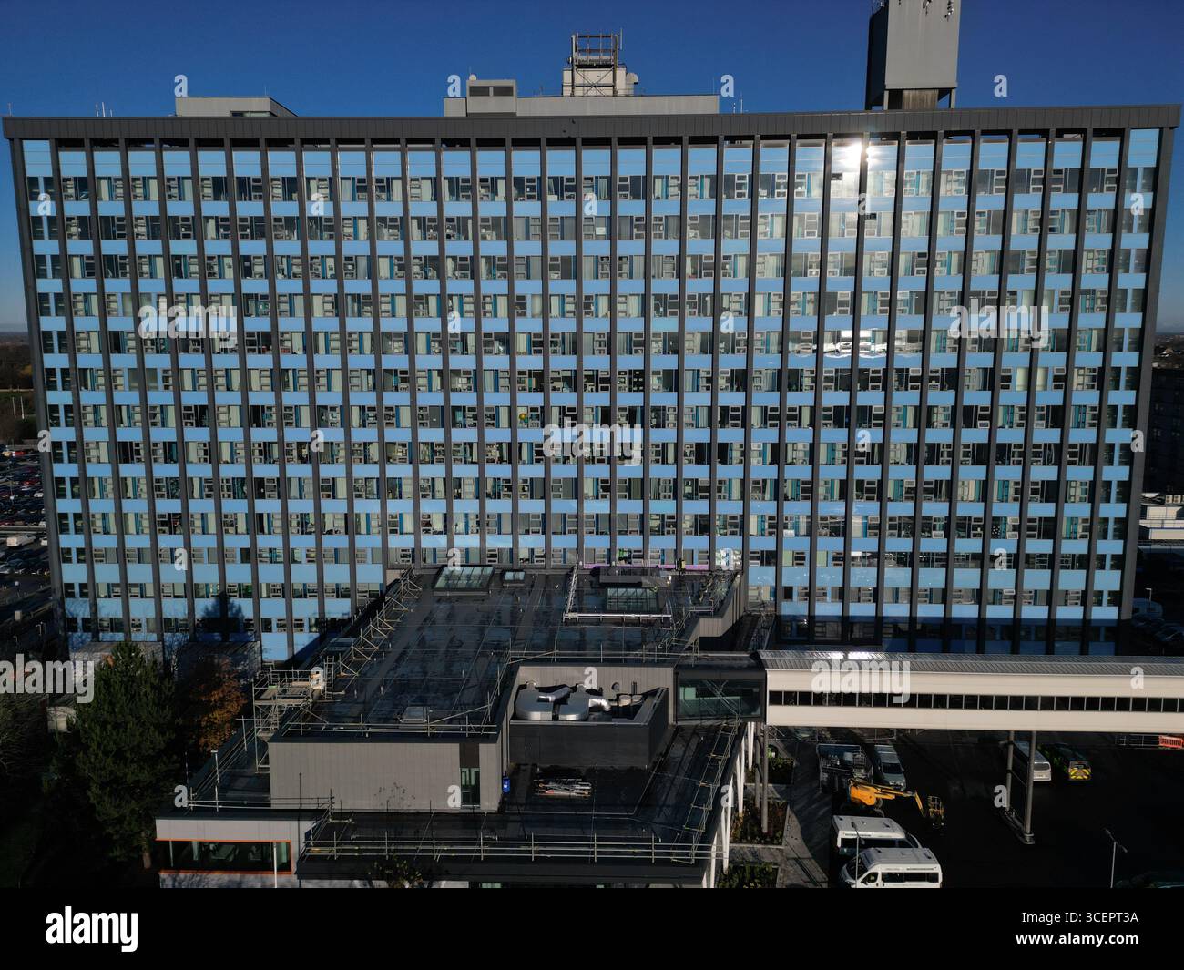 aerial view of Hull Royal infirmary, Hull University Teaching Hospitals ...