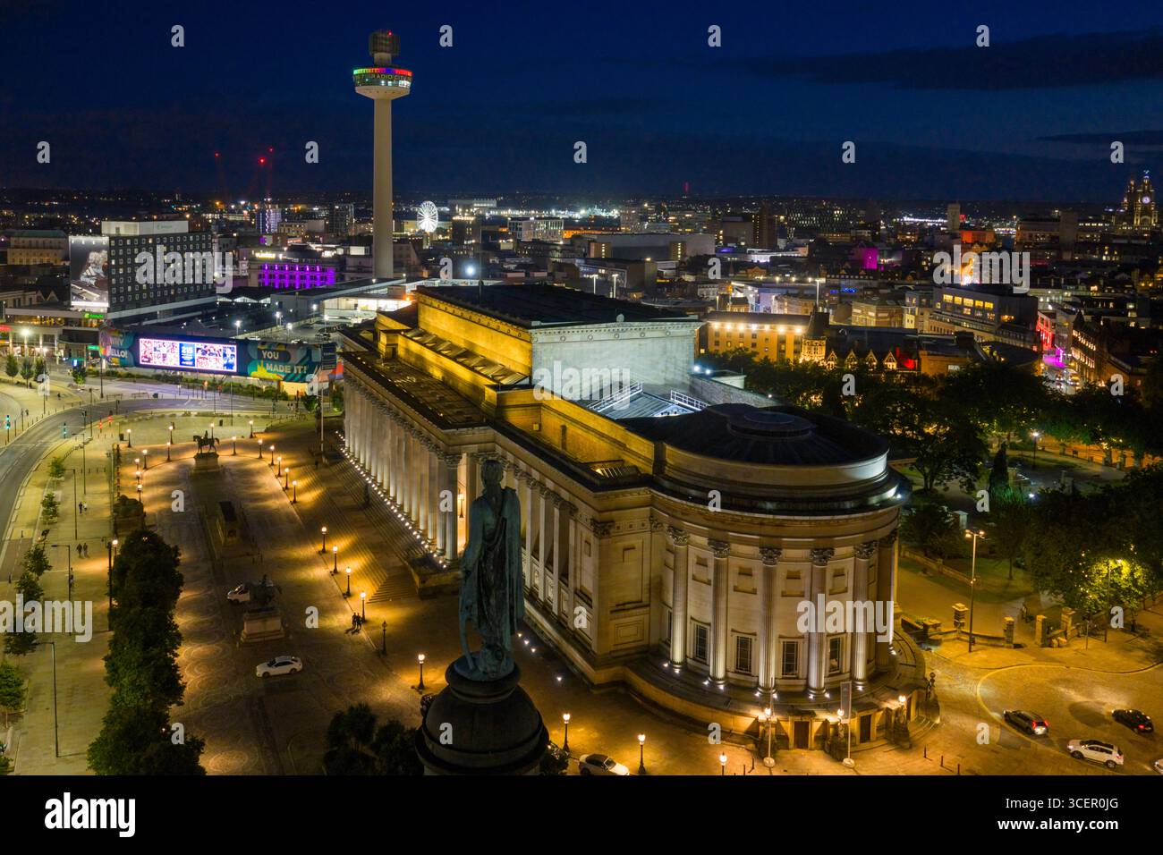 Aerial Photograph of St George Building and Radio City Tower in ...