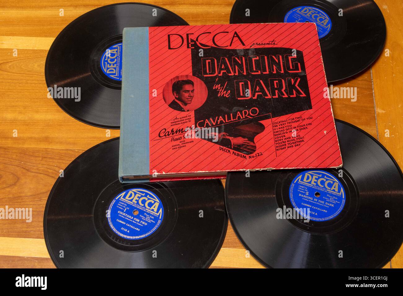 Still life of vintage vinyl long play records, United States Stock ...
