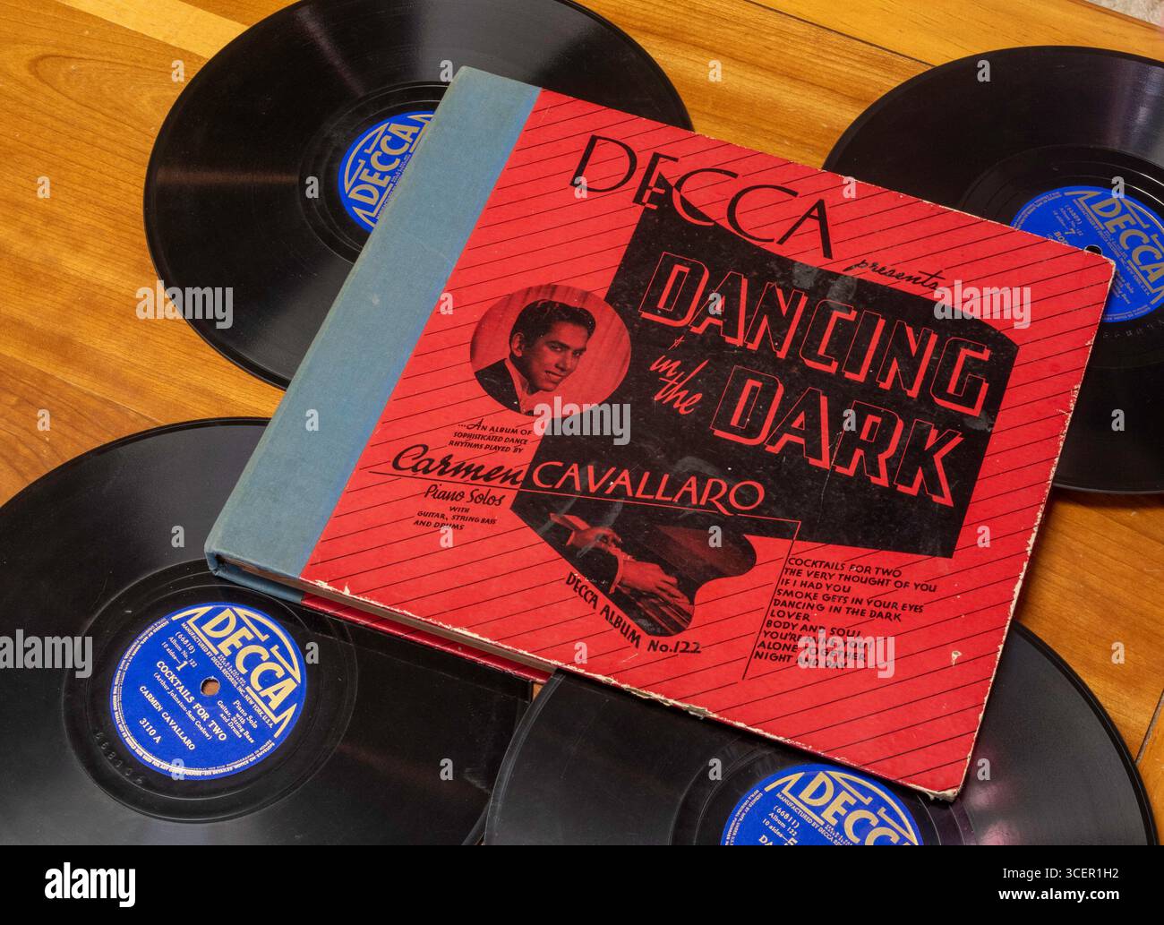 Still life of vintage vinyl long play records, United States Stock ...