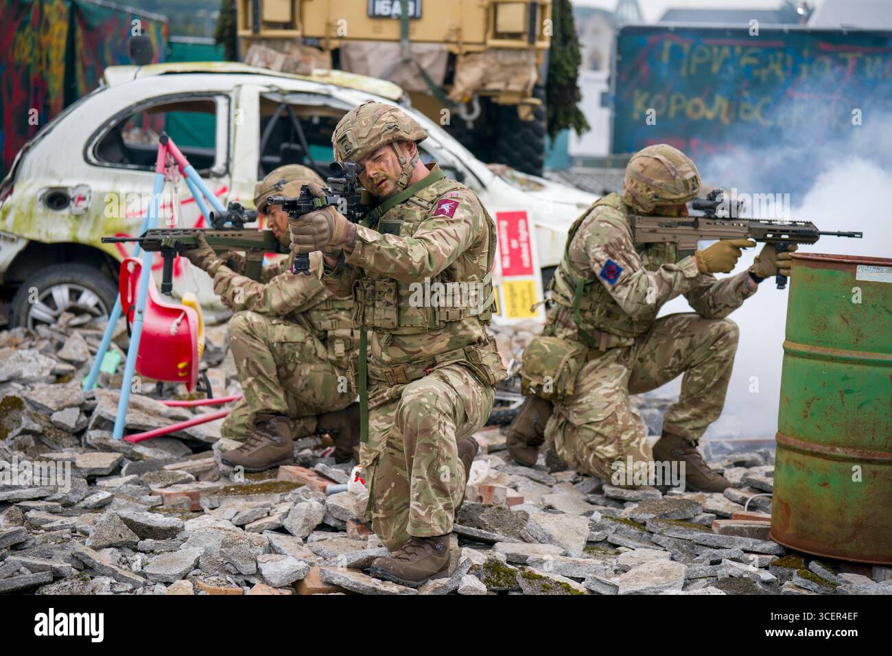 The Ranger Regiment during British Army Expo 2025 at Redford Cavalry ...