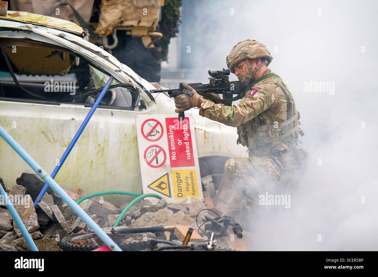 The Ranger Regiment during British Army Expo 2025 at Redford Cavalry ...