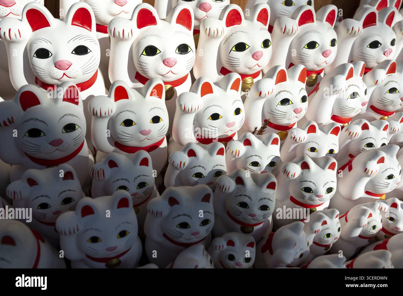 Sightseeing, tourist attraction, close-up, full-frame, Maneki-Neko ...