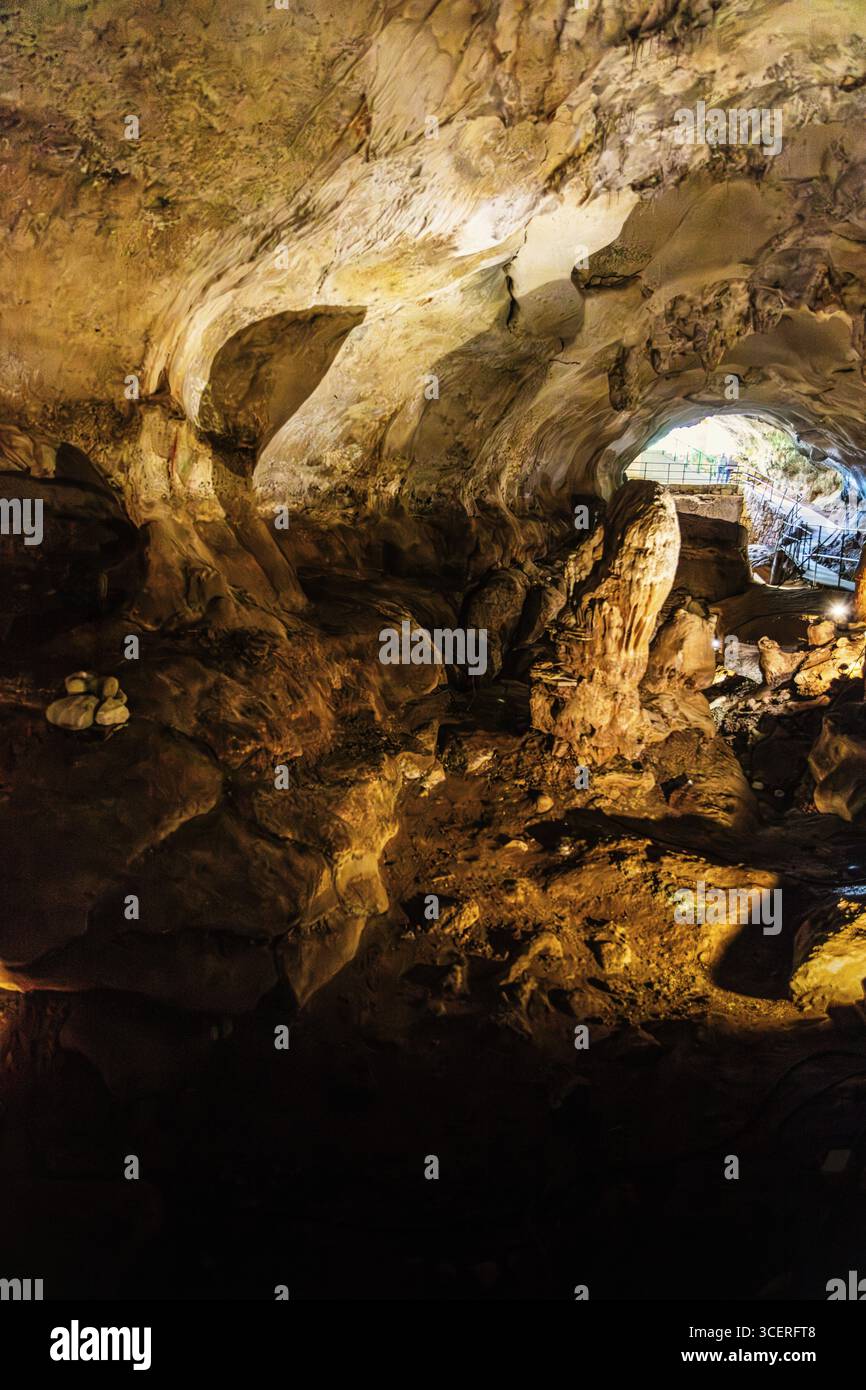 Ghar Dalam, prehistoric karst cave with finds of bones and fossils of ...