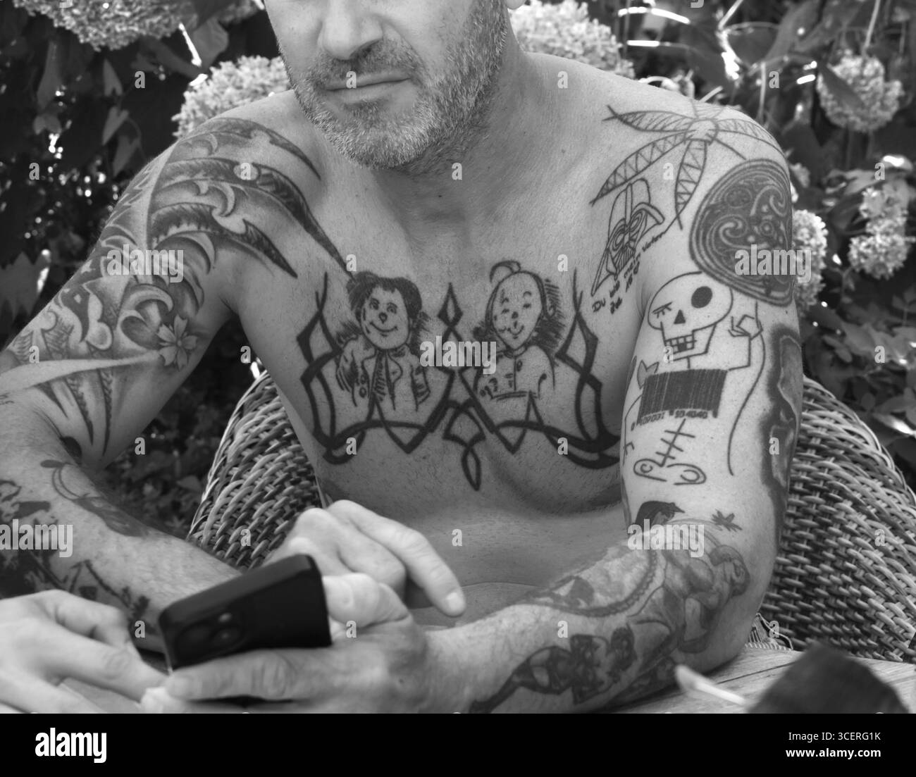 Arm caucasian white young Black and White Stock Photos & Images - Alamy