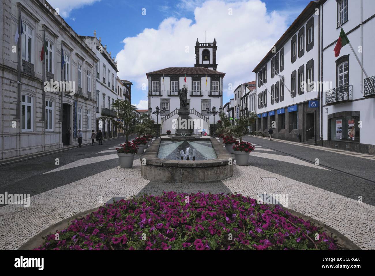 Azores town hall ponta delgada hi-res stock photography and images - Alamy