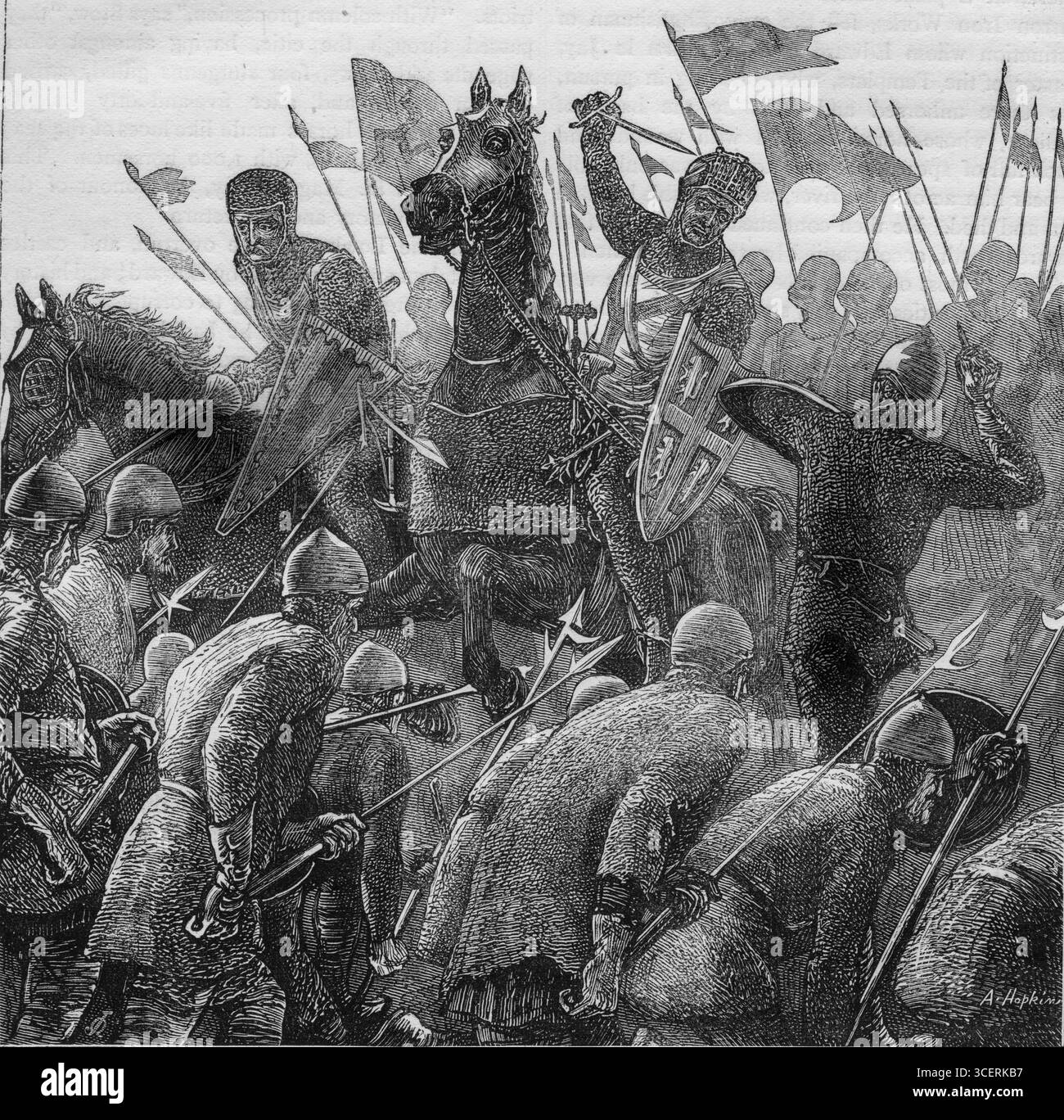 Anthony Bek: Bishop of Durham 1284-1310 at the Battle of Falkirk (1298 ...