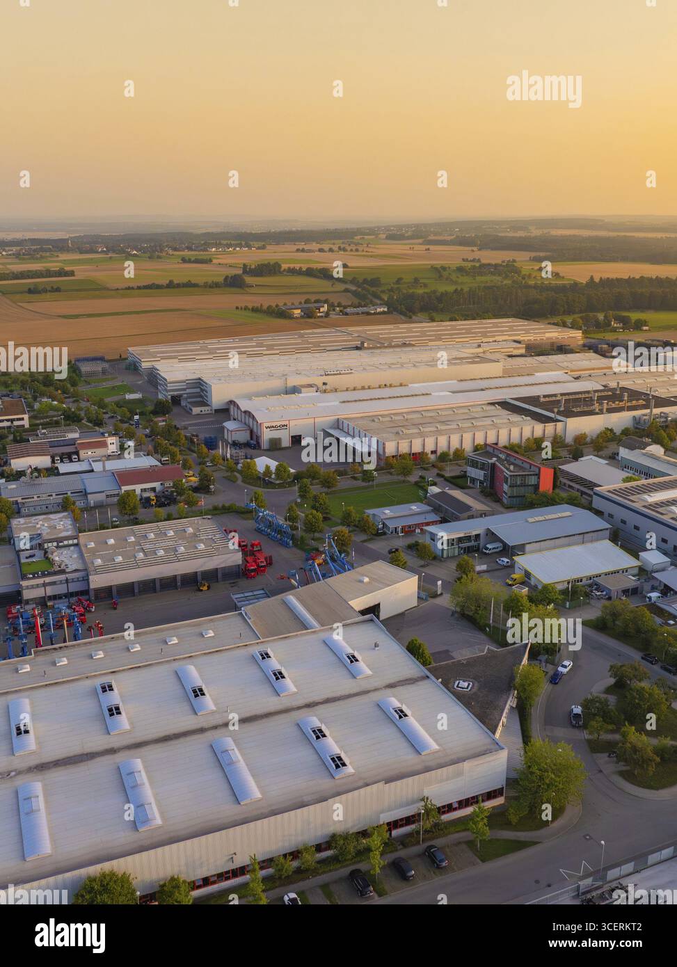 Industrial buildings roads near hi-res stock photography and images - Alamy